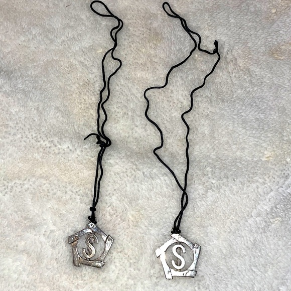 Accessories | Vintage Gangster Dollar Sign Silver Necklaces 2 | Poshmark